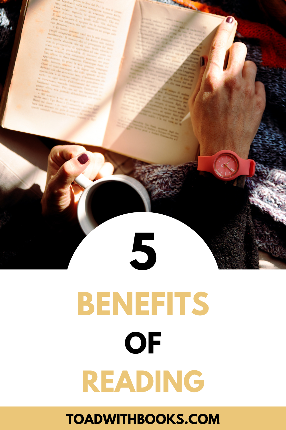 Benefits of Reading – Toad with Books