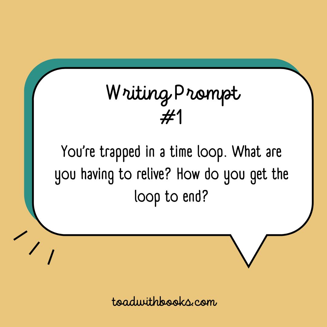 Writing Prompt #1 – Toad with Books