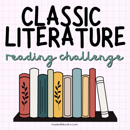 Classic Literature Reading Challenge – Toad with Books
