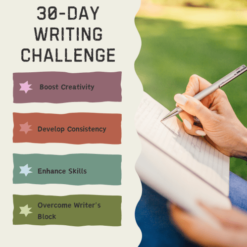 30-Day Writing Challenge: Ignite Your Creativity! – Toad with Books